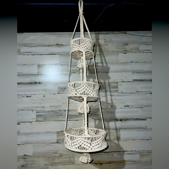 Other | Tiered Macrame Produceplant Hanger | Poshmark